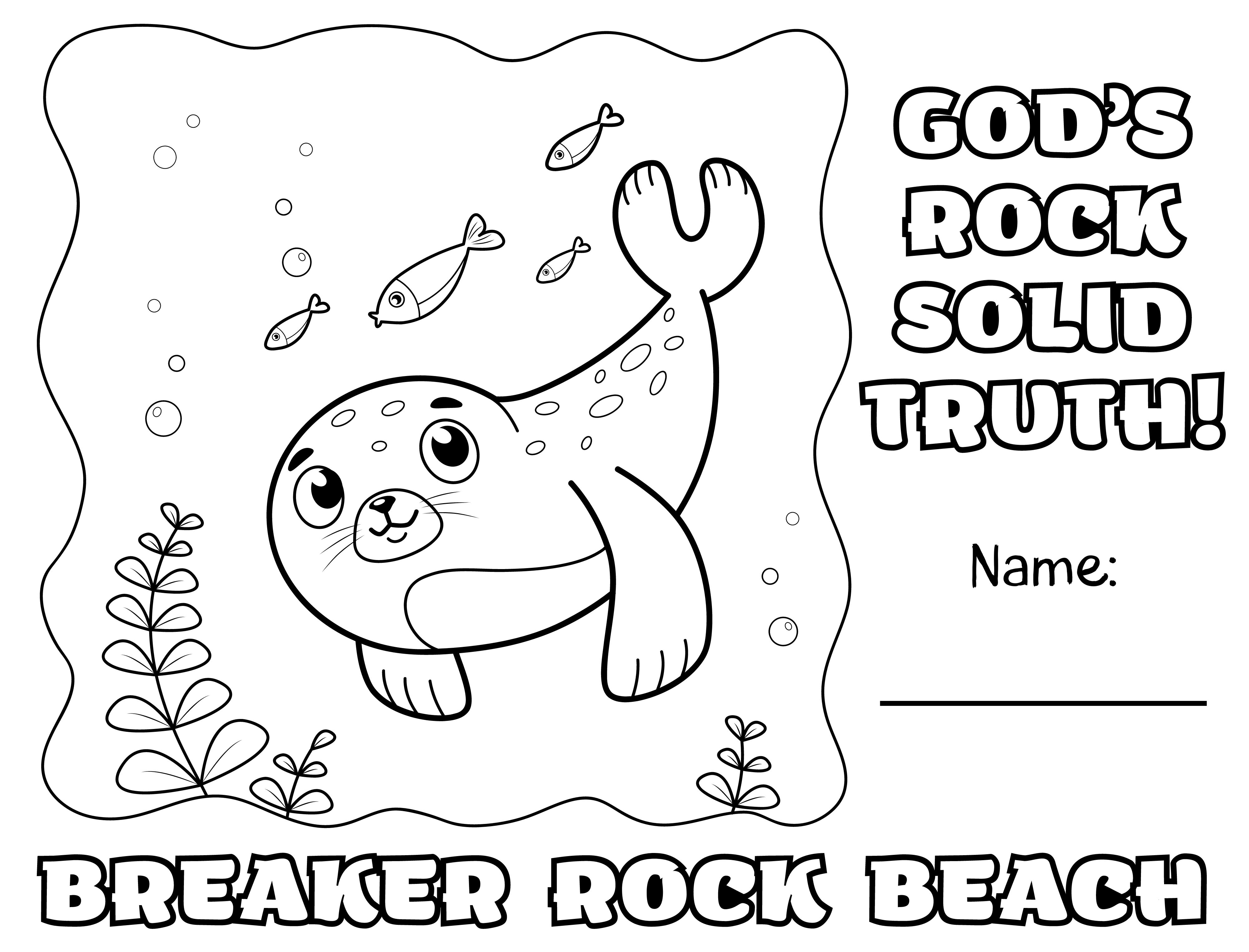 Breaker Rock Beach Activities Resources – Creative Ministry with Kids