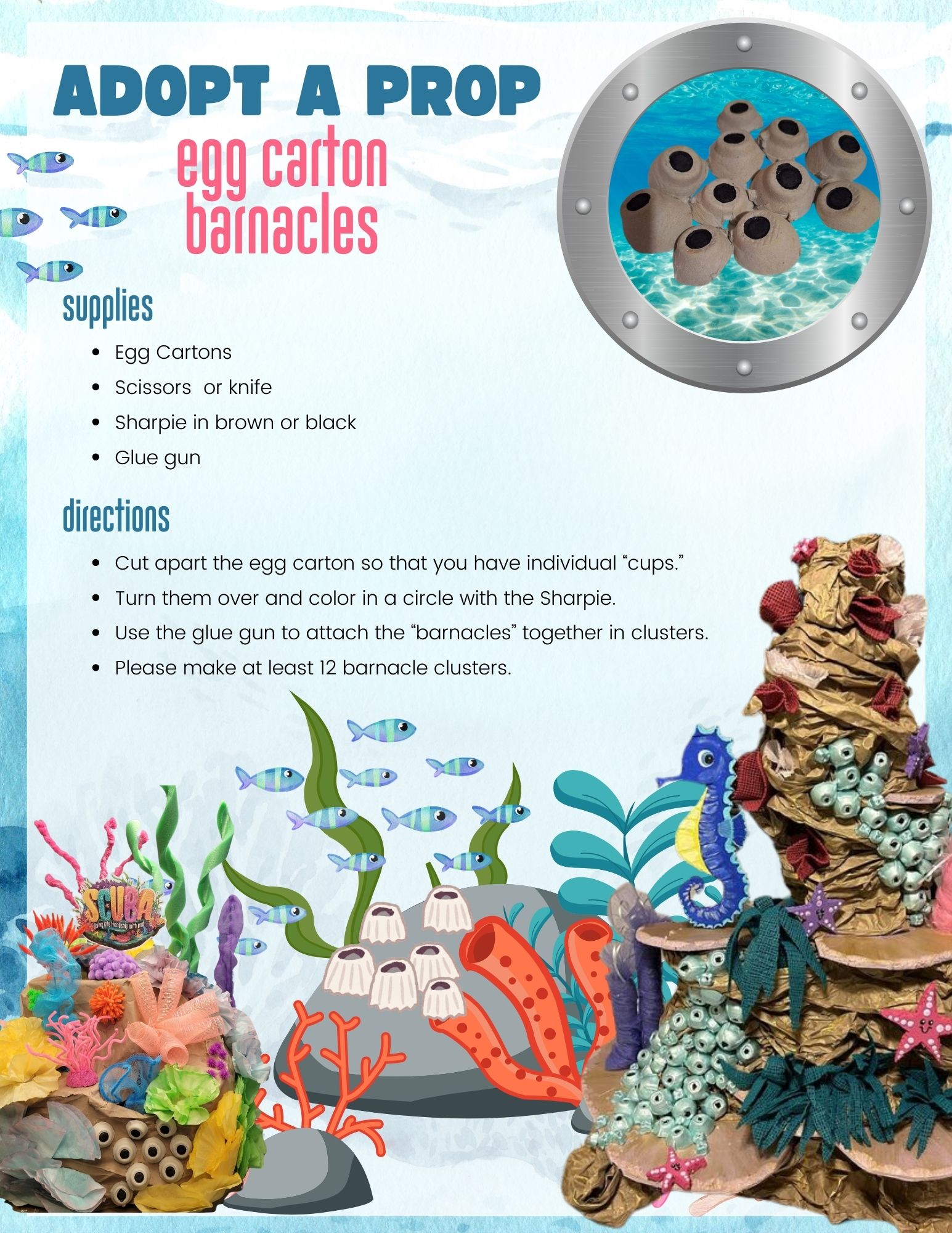 Adopt-A-Prop: Undersea Theme – Creative Ministry with Kids