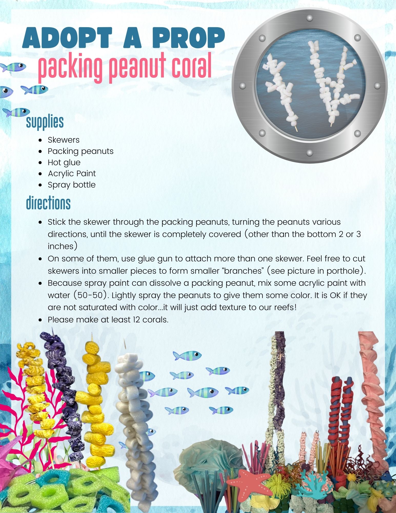 Adopt-A-Prop: Undersea Theme – Creative Ministry with Kids